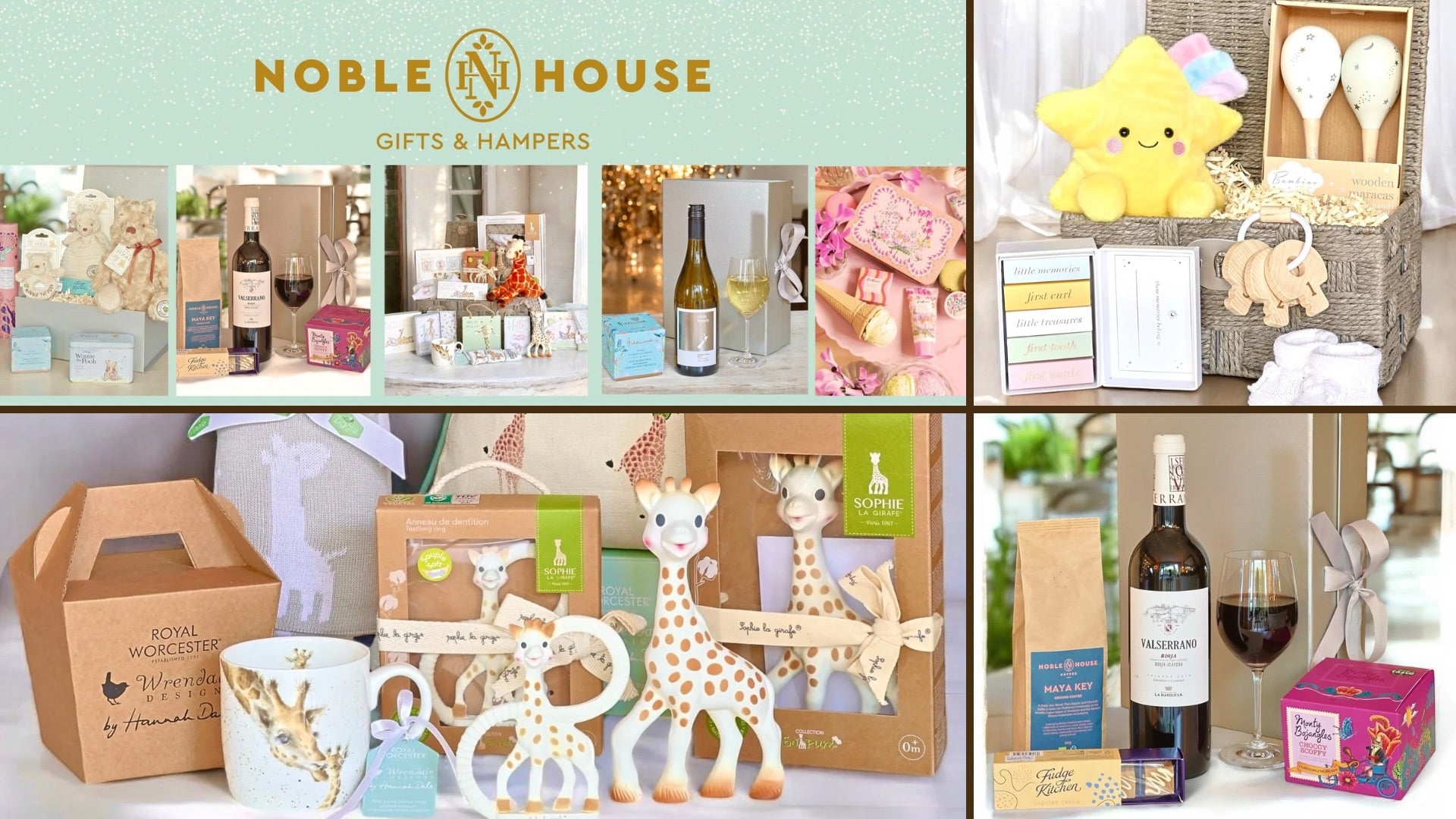 New Baby Gifts and Hampers